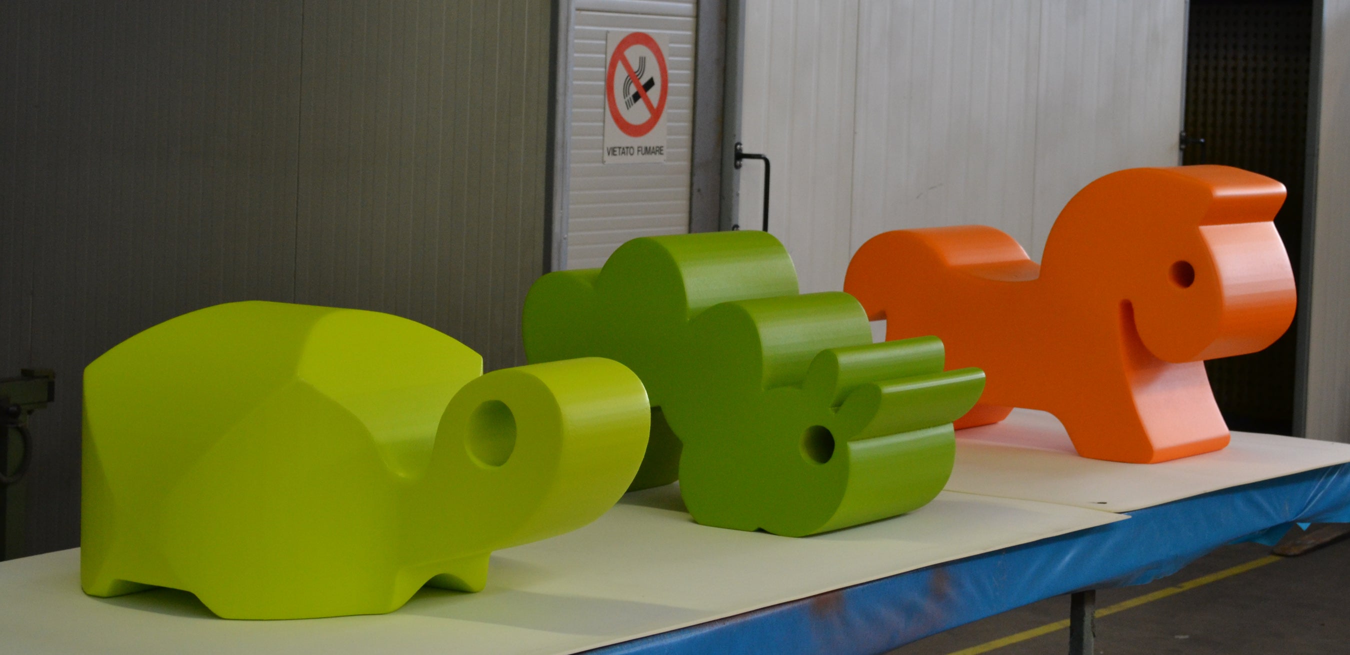 Custom made coated foam furniture — foamtek